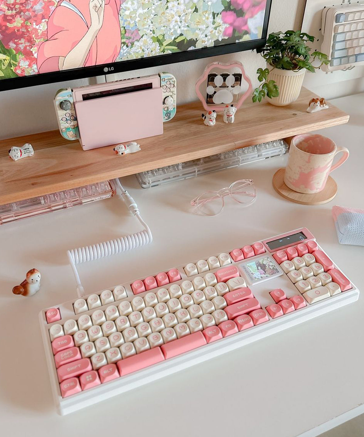 MCHOSE G75 Pro Tri-mode Gaming Mechanical Keyboard - WhatGeek