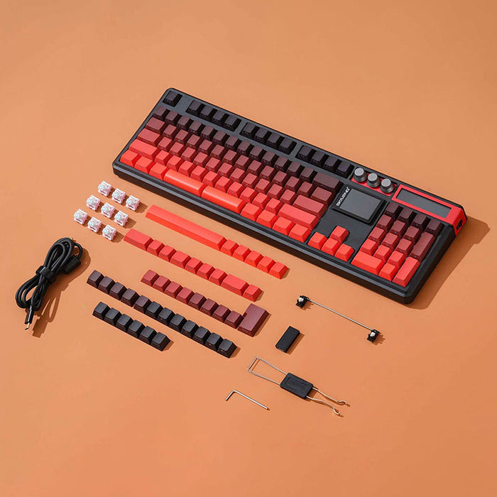 SKYLOONG GK104Pro Dual-Screen Wireless Mechanical Keyboard with ...
