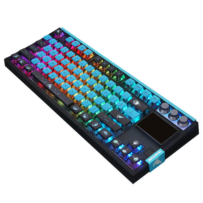 SKYLOONG GK87 Pro Spartan Wireless Mechanical Keyboard with TFT Screen ...