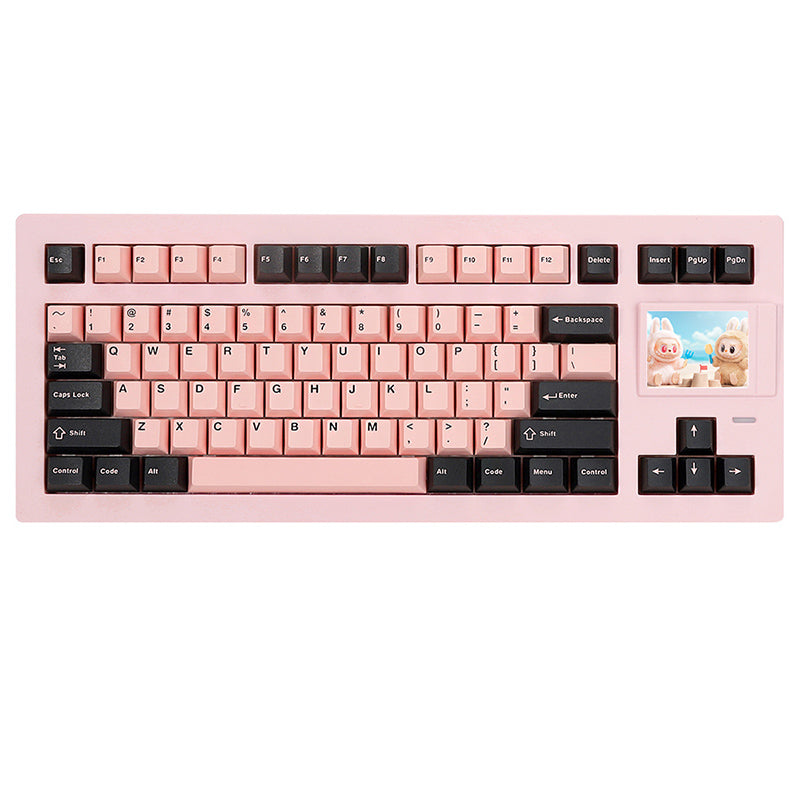 SP-STAR D82 PRO HiFi Mechanical Keyboard 2.4-inch Customizable IPS ...