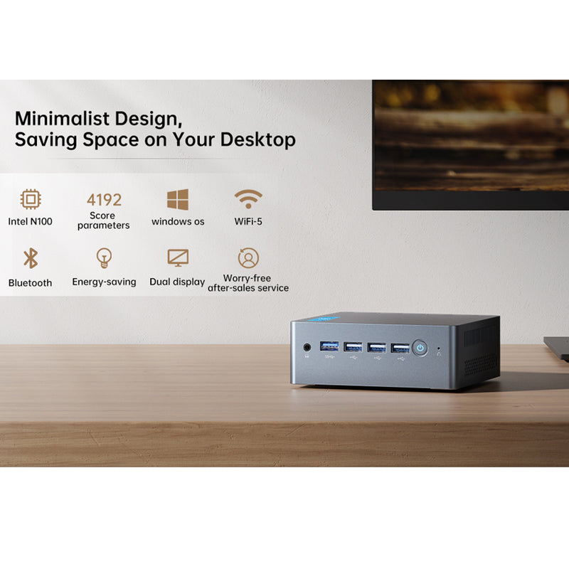 N100 Mini PC Intel 12th Gen Alder Lake N100 - WhatGeek