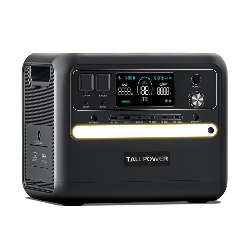 TALLPOWER V2400 Portable Power Station 2400W 2160Wh - WhatGeek