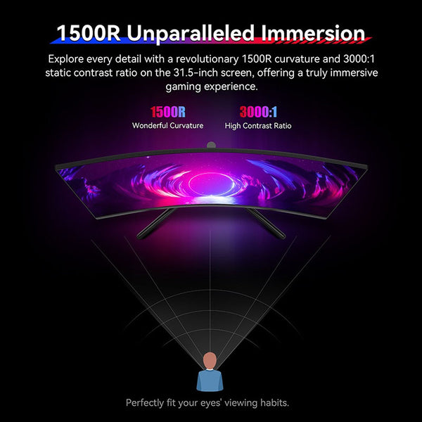 TITAN ARMY C32C1S 32 Inches Gaming Monitor - WhatGeek