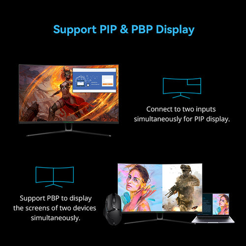 TITAN ARMY P27A2R Fast IPS 180Hz 27'' Gaming Monitor - WhatGeek