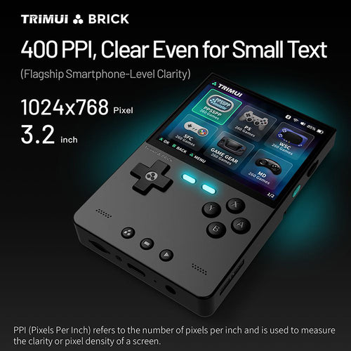 TRIMUI Brick Handheld Game Console - WhatGeek
