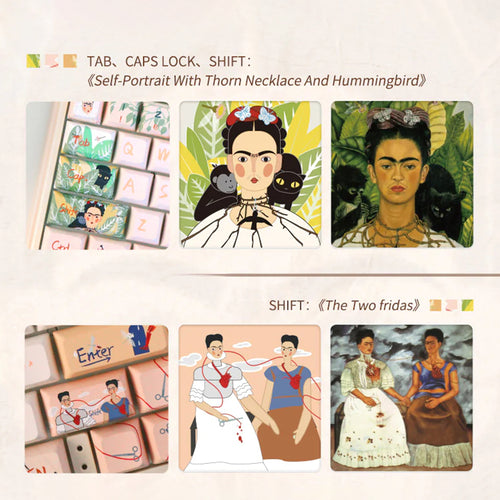 VARMILO Frida JDA Profile Keycaps Set 83 Keys - WhatGeek