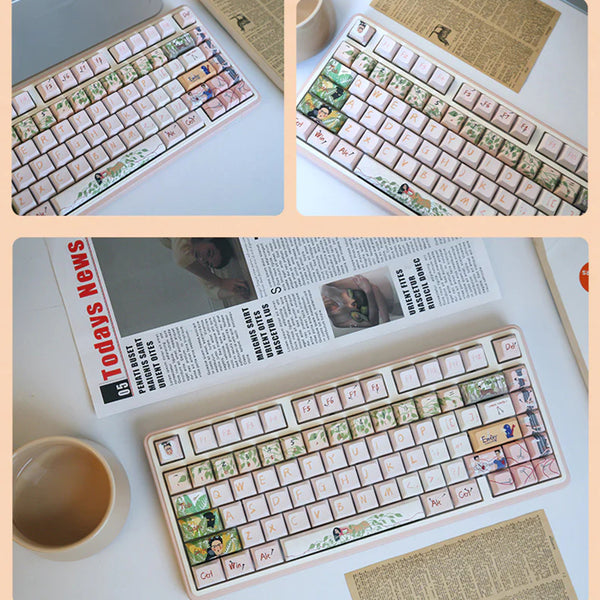 VARMILO Frida JDA Profile Keycaps Set 83 Keys - WhatGeek