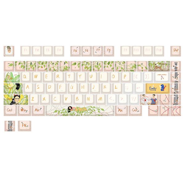 VARMILO Frida JDA Profile Keycaps Set 83 Keys - WhatGeek