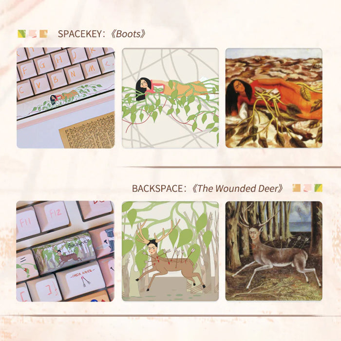 VARMILO Frida JDA Profile Keycaps Set 83 Keys - WhatGeek