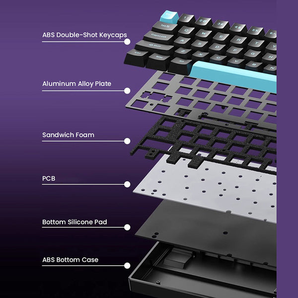 VTER Fighting68 Wired Gaming Keyboard Magnetic Switch - WhatGeek