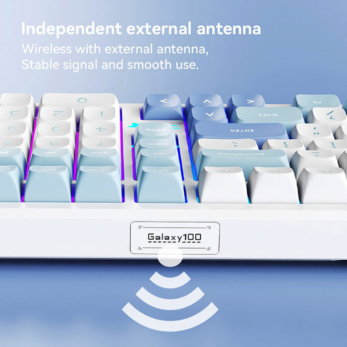VTER Galaxy100 Aluminum Wireless Mechanical Keyboard - WhatGeek