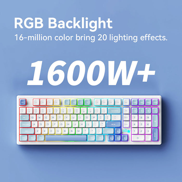 VTER Galaxy100 Aluminum Wireless Mechanical Keyboard - WhatGeek