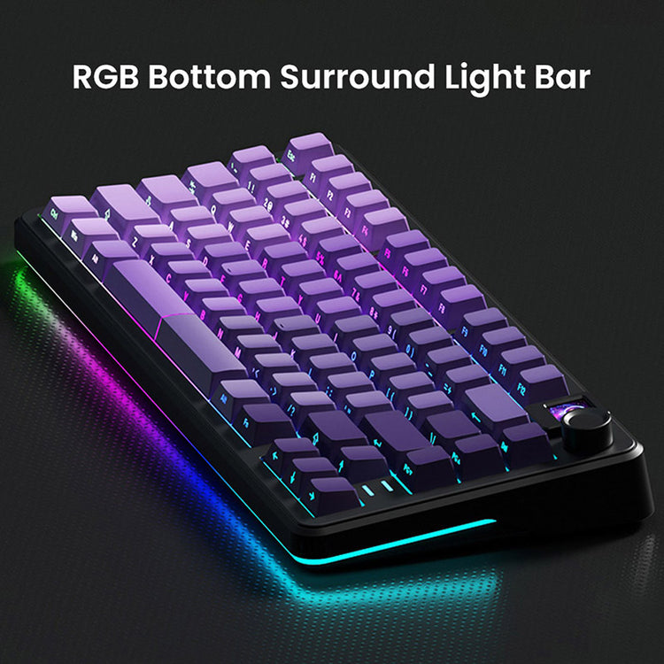Weikav WK75-S Tri-mode Mechanical Keyboard with TFT Screen - WhatGeek