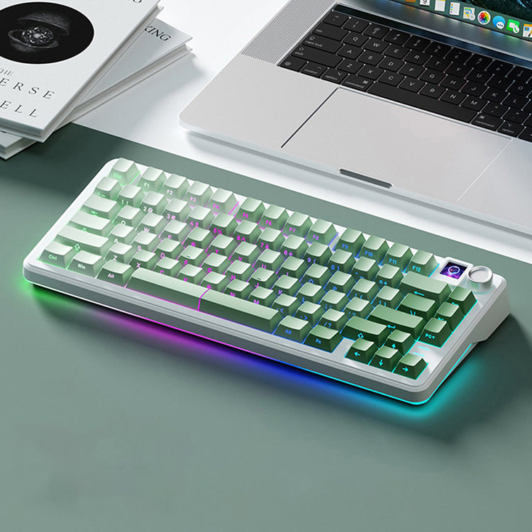 Weikav WK75-S Tri-mode Mechanical Keyboard with TFT Screen - WhatGeek