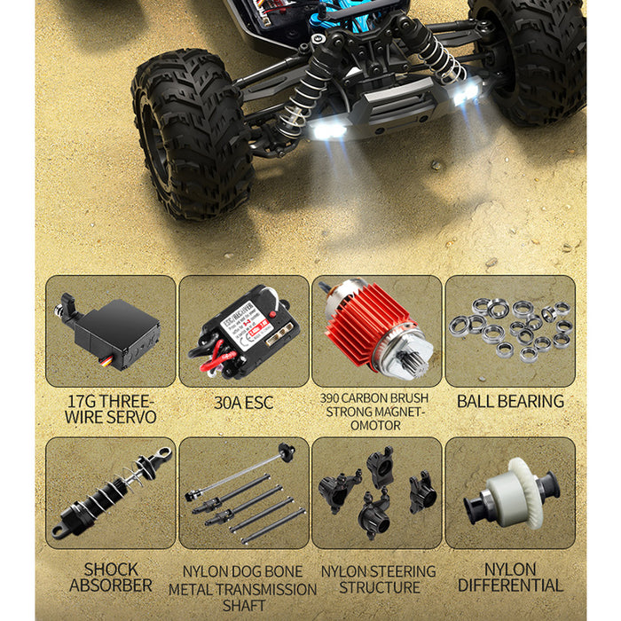 ZLL SG116 PRO RC Car RC390 Carbon Brush Motor - WhatGeek