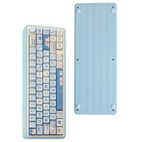 ZUOYA LMK67 Triple-mode RGB Gaming Keyboard Gasket DIY Kit - WhatGeek