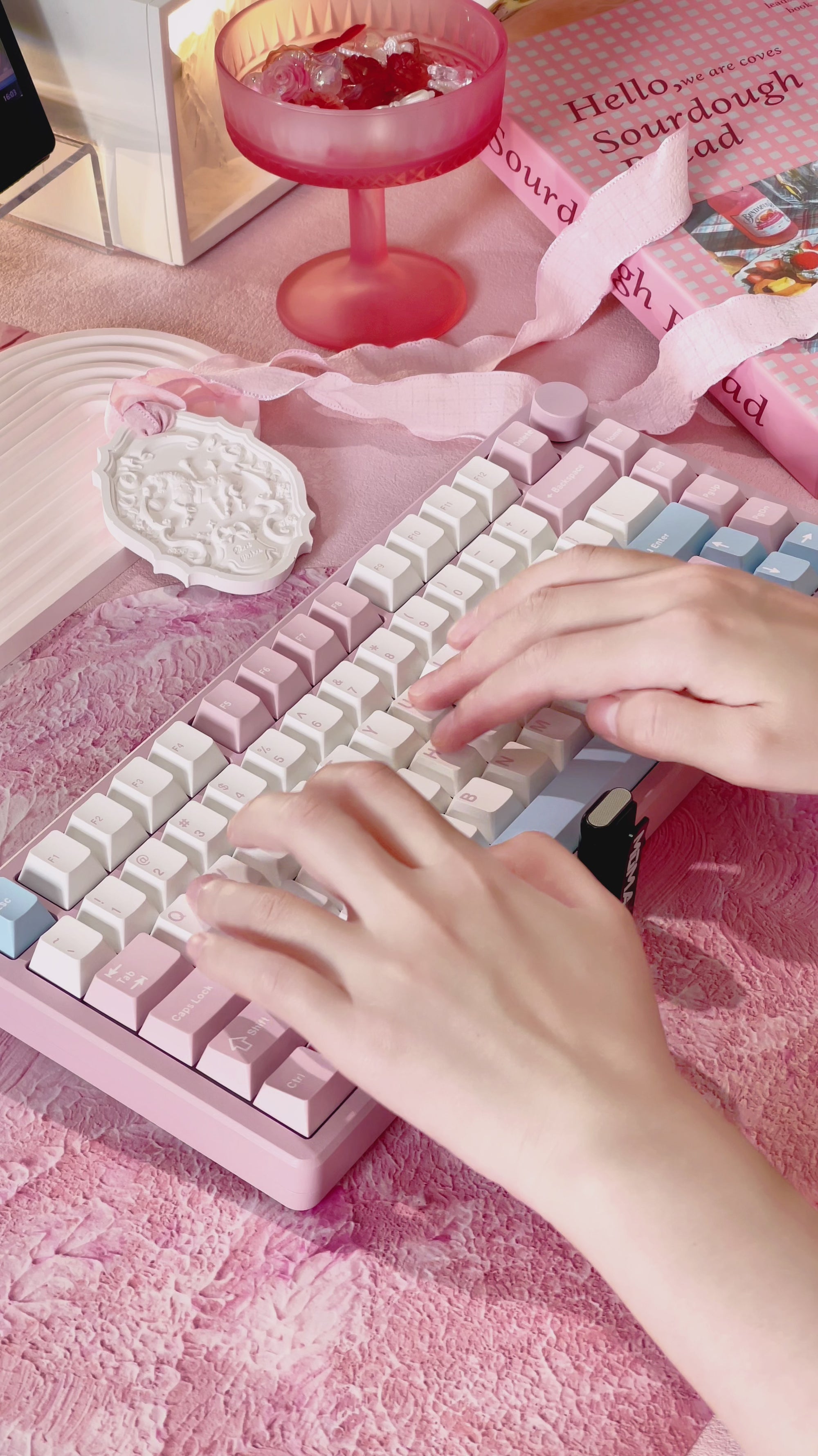 MONKA A75 Aluminum Tri-Mode Wireless Mechanical Keyboard - WhatGeek