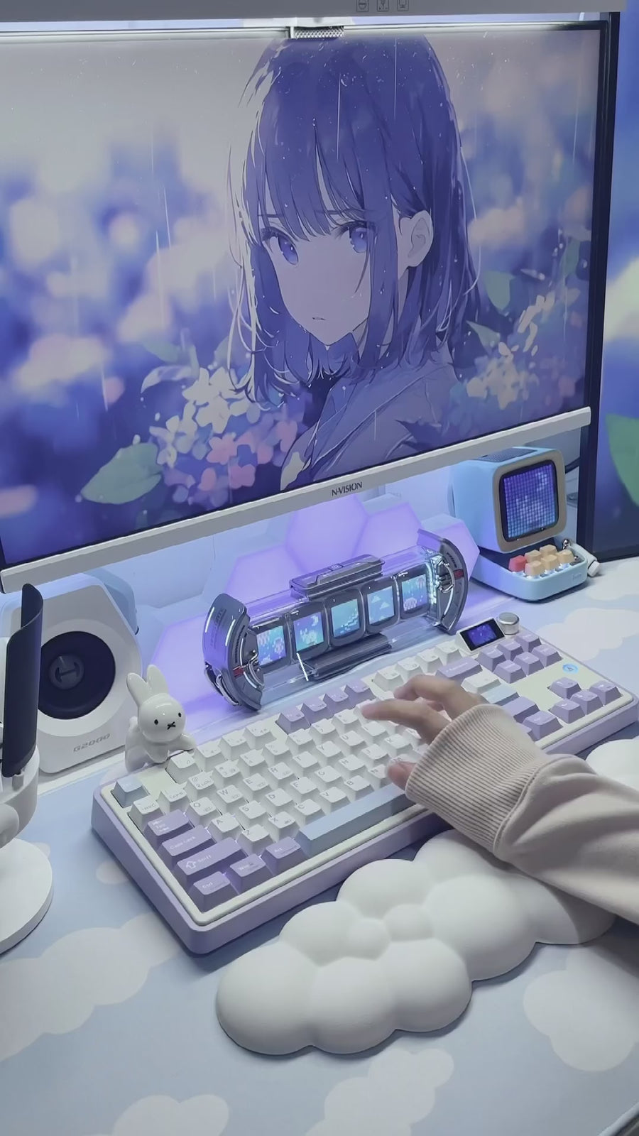 Ajazz AK870 Tri-Mode Wireless Mechanical Keyboard - WhatGeek