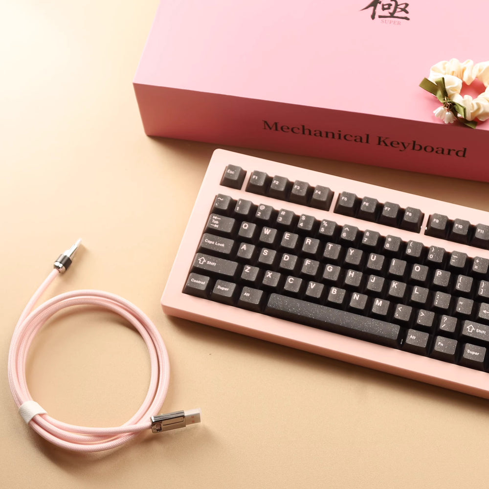 SP-STAR D82 PRO HiFi Mechanical Keyboard 2.4-inch Customizable IPS ...