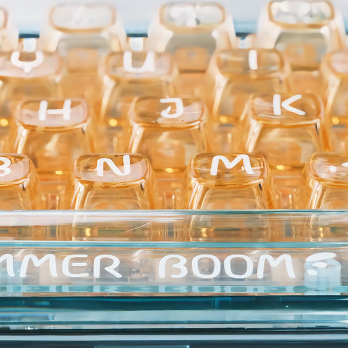 Lofree 1% Dual Mode Transparent Keyboard - WhatGeek