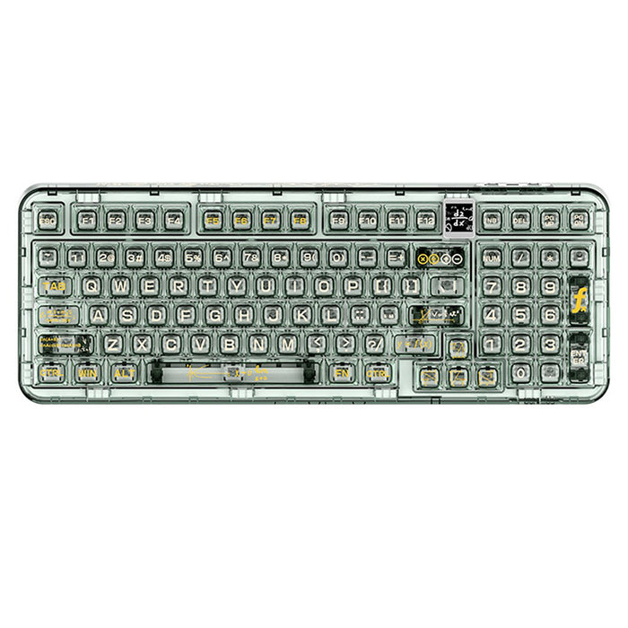 CoolKiller CK98 Transparent Mechanical Keyboard - WhatGeek