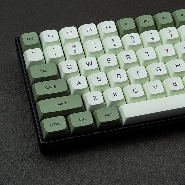 ACGAM Matcha XDA Profile PBT Keycap Set 124 Keys - WhatGeek