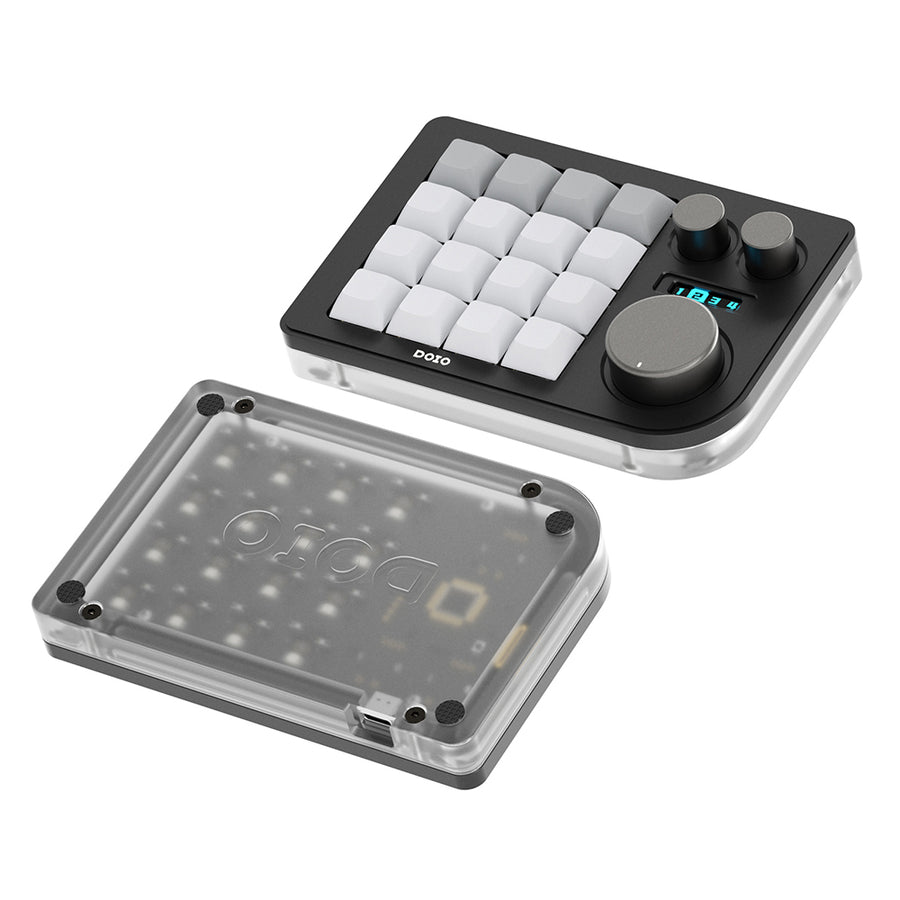 DOIO KB16-01 Macro Keyboard Macro Pad - WhatGeek