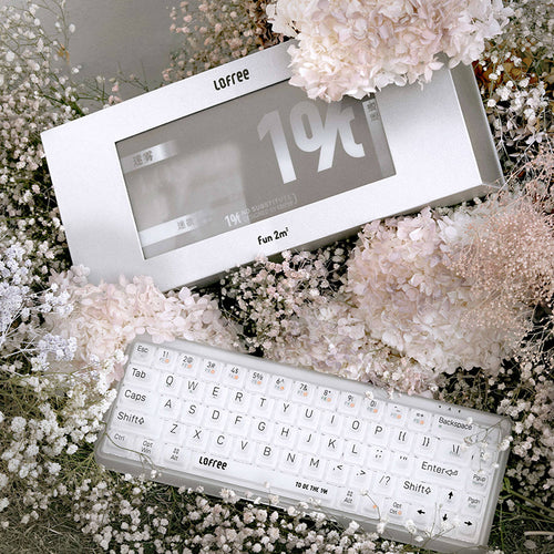 Lofree 1% Dual Mode Transparent Keyboard - WhatGeek