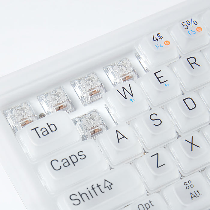 Lofree 1% Dual Mode Transparent Keyboard - WhatGeek