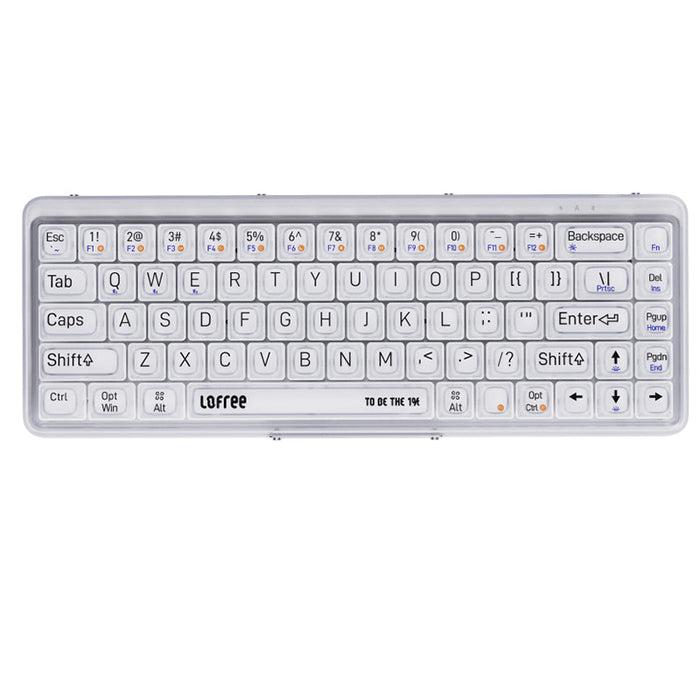 Lofree 1% Dual Mode Transparent Keyboard - WhatGeek