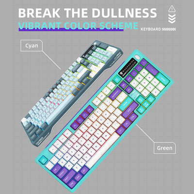 Machenike GK80 Wireless Gasket Mechanical Keyboard - WhatGeek