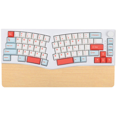 FEKER Alice80 Wooden Keyboard Wrist Rest with Anti-Slip Mat - WhatGeek