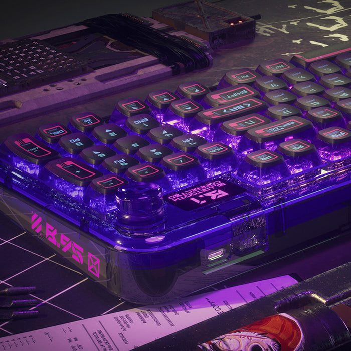 PIIFOX Cyberpunk ASA Profile PBT Keycap Set 117 Keys - WhatGeek