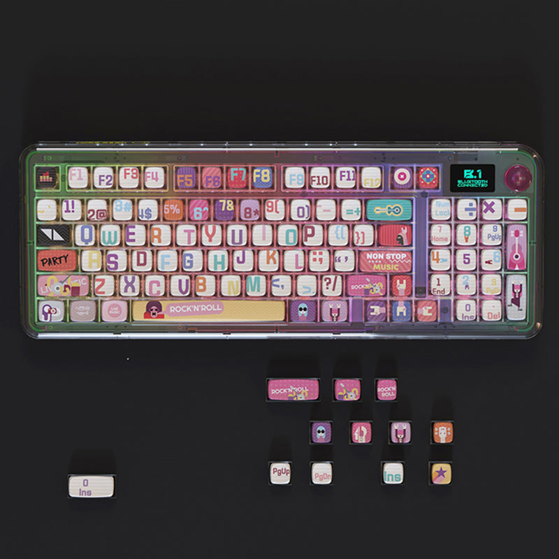 PIIFOX Unbounded Pudding ASA Profile Keycap Set 117 Keys - WhatGeek