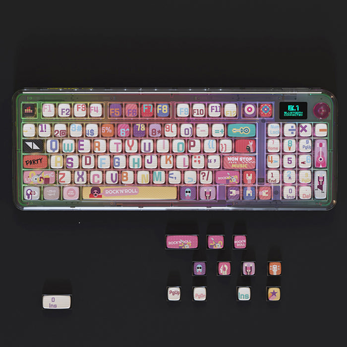 PIIFOX Unbounded Pudding ASA Profile Keycap Set 117 Keys - WhatGeek