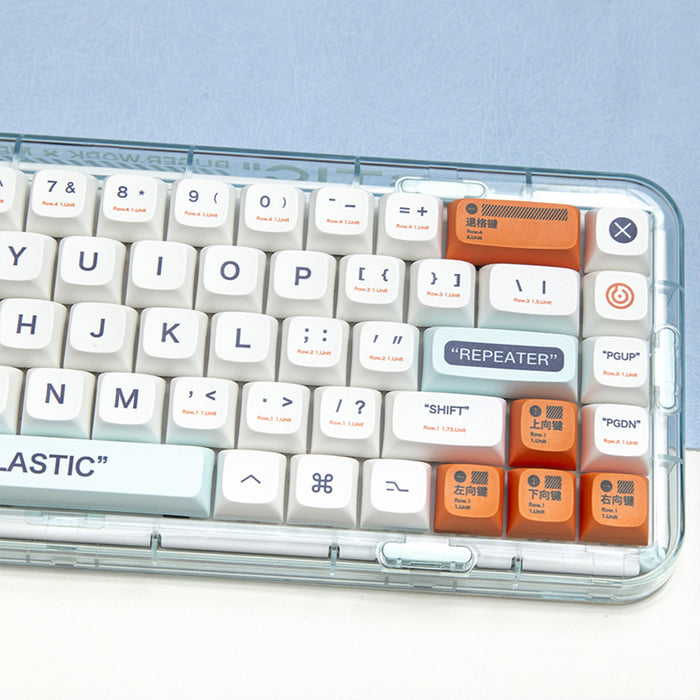 Plastic Theme XDA Profile PBT Keycap Set 140 Keys - WhatGeek