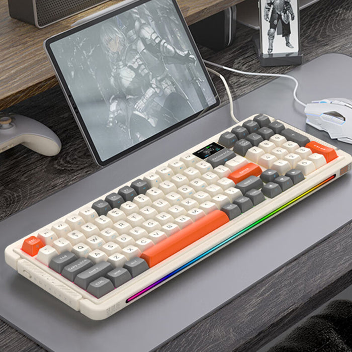 RoyalAxe L98 Mechanical Keyboard with TFT Display - WhatGeek