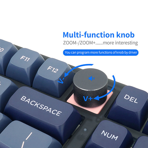 SKYLOONG GK980 1800 Compact 3-Mode RGB DIY Keyboard Kit - WhatGeek