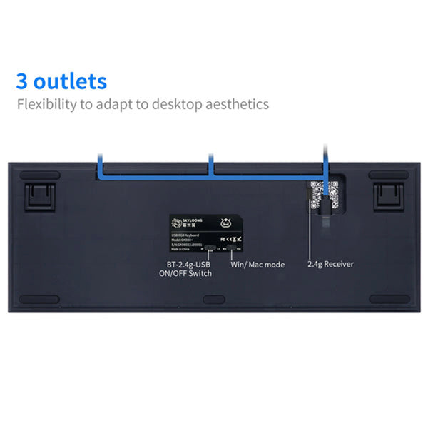 SKYLOONG GK980 1800 Compact Mechanical Keyboard - WhatGeek