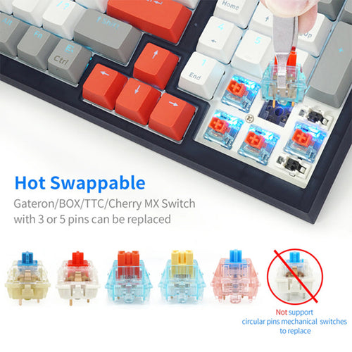 SKYLOONG GK980 1800 Compact Mechanical Keyboard - WhatGeek