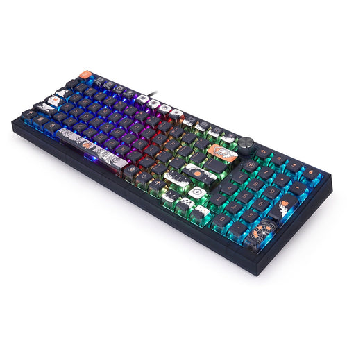 SKYLOONG GK980 Dark Fairy Tale 1800 Mechanical Keyboard - WhatGeek