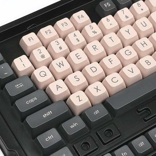 Ajazz Peace Keycaps 129 Keys JSA Profile PBT Doubleshot - WhatGeek