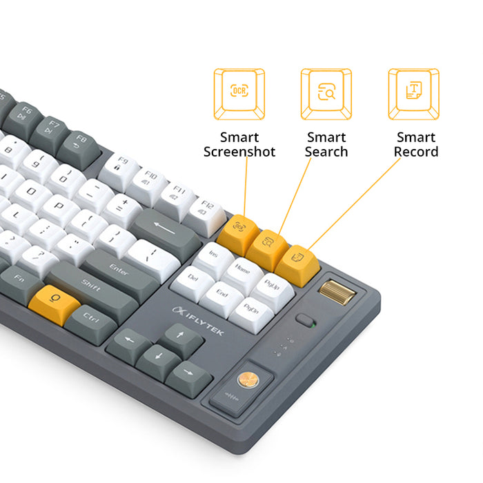 iFLYTEK AI T8 Mechanical Keyboard Supports Voice Input Over 66 ...