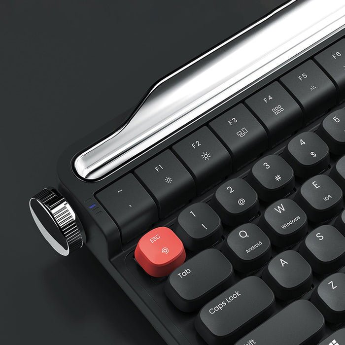 ACGAM ACTTO B703 Wireless Typewriter Retro Mechanical Keyboard - WhatGeek